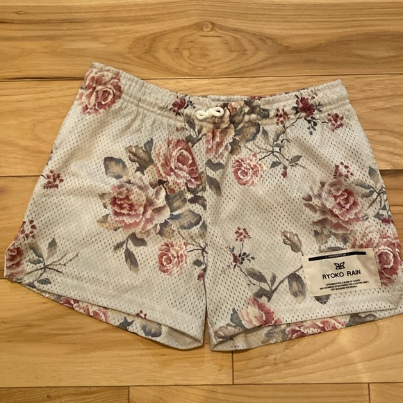 Ryoko Rain | Shorts | Ryoko Rain Rose Workout Shorts | Poshmark